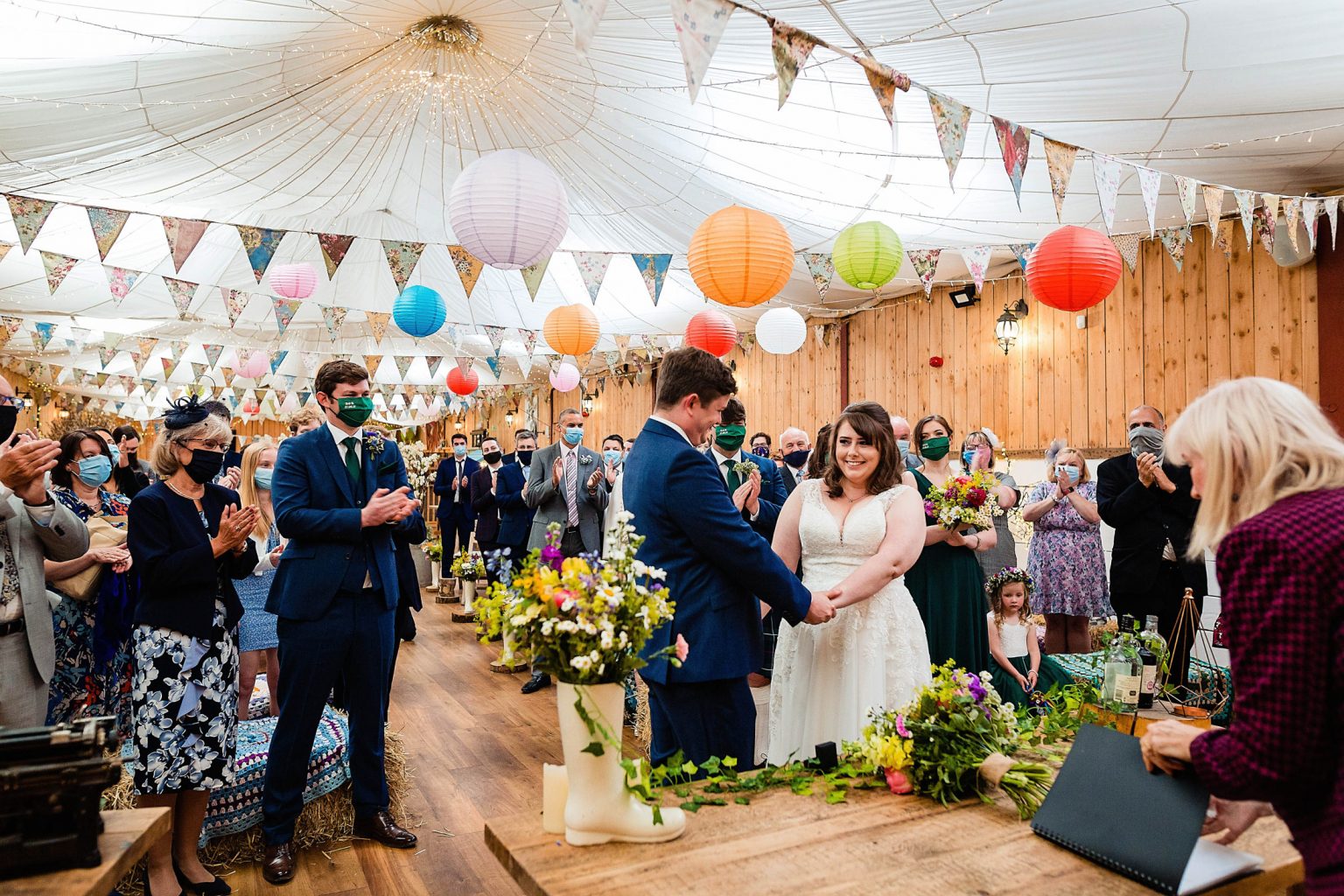 Wellbeing Farm Wedding Photography - Daisy + Rich